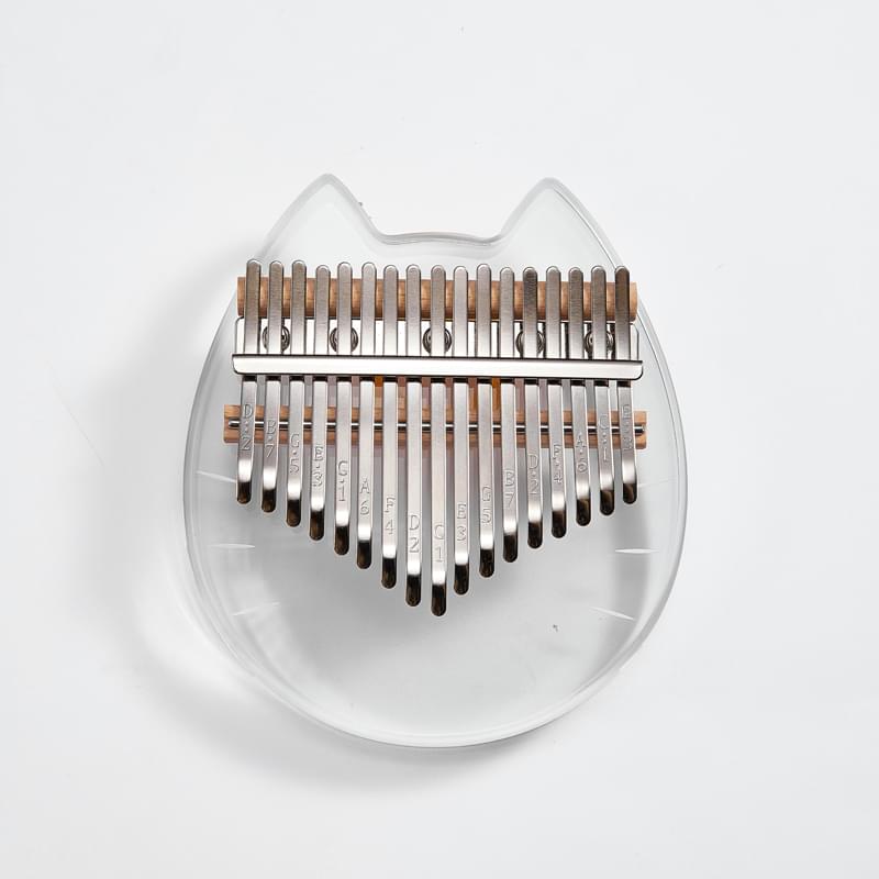 Kalimba Cat Acrílico Kalimbaclass - Gato Acrílico kalimbaclass - Wood ...